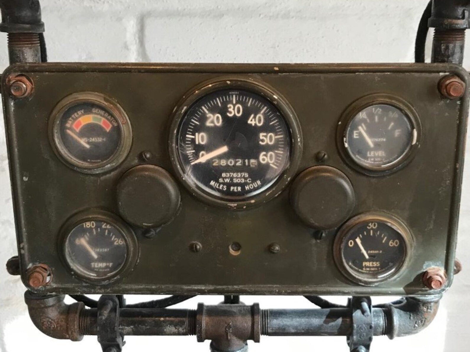 Steampunk Lamp Theme "radar" - Etsy