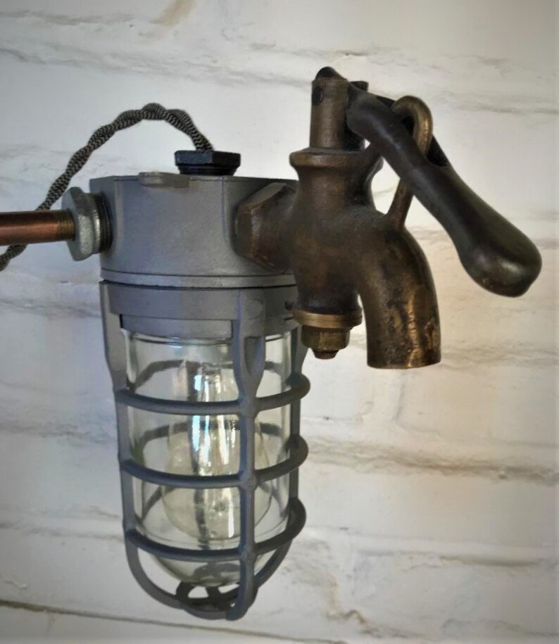 Steampunk Lamp Theme "machine Light" - Etsy
