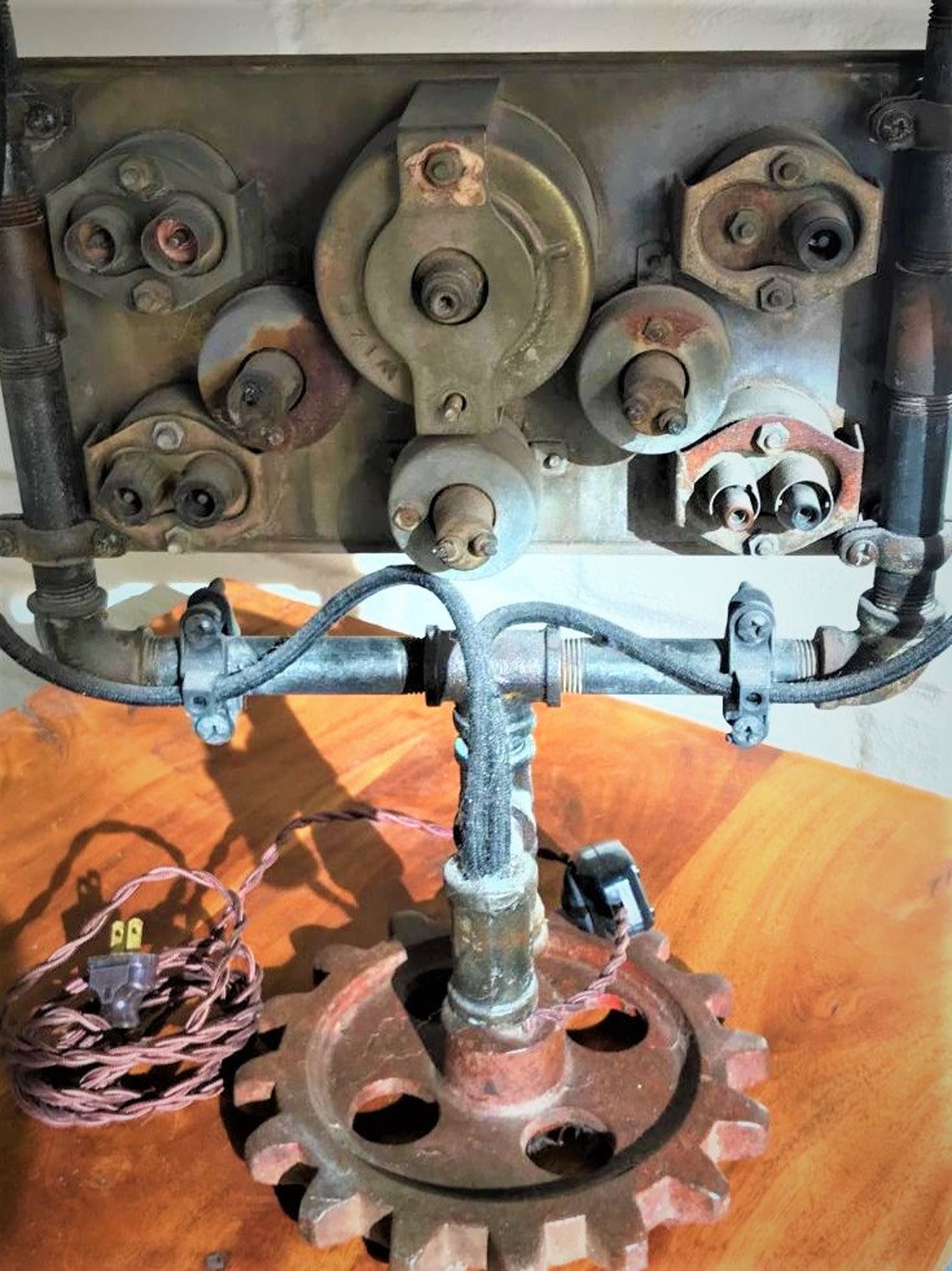 Steampunk Lamp Theme "radar" - Etsy