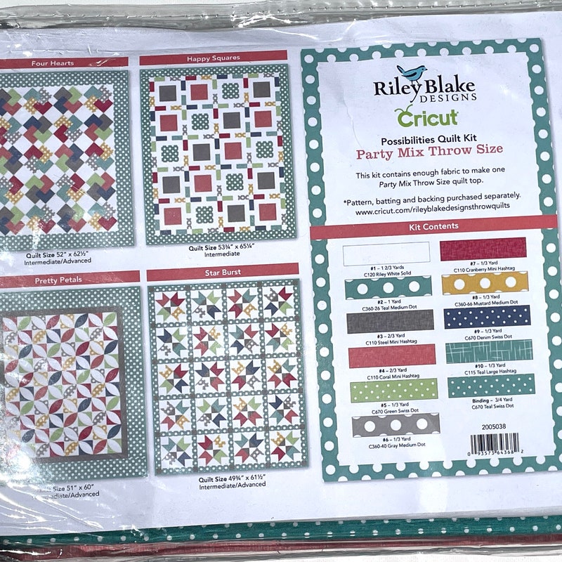 Throw Quilt Kit - Etsy