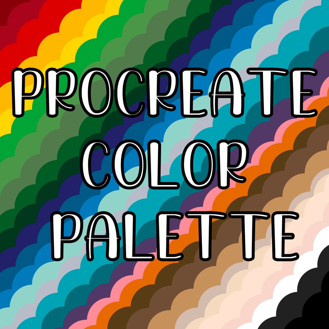 Wizard Art Procreate Color Palette - Etsy