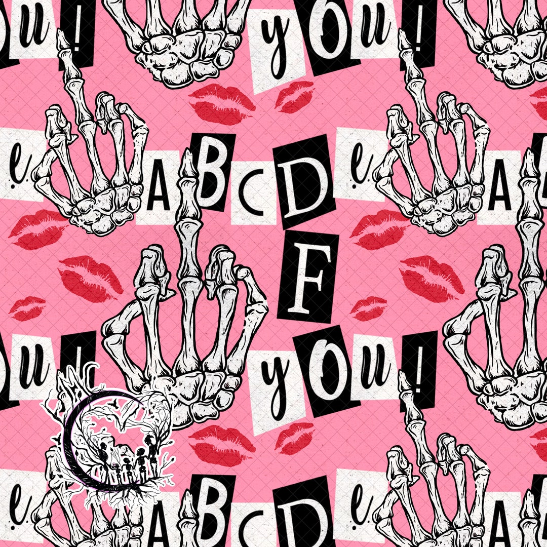 ABC Pink Seamless Digital Image - Etsy