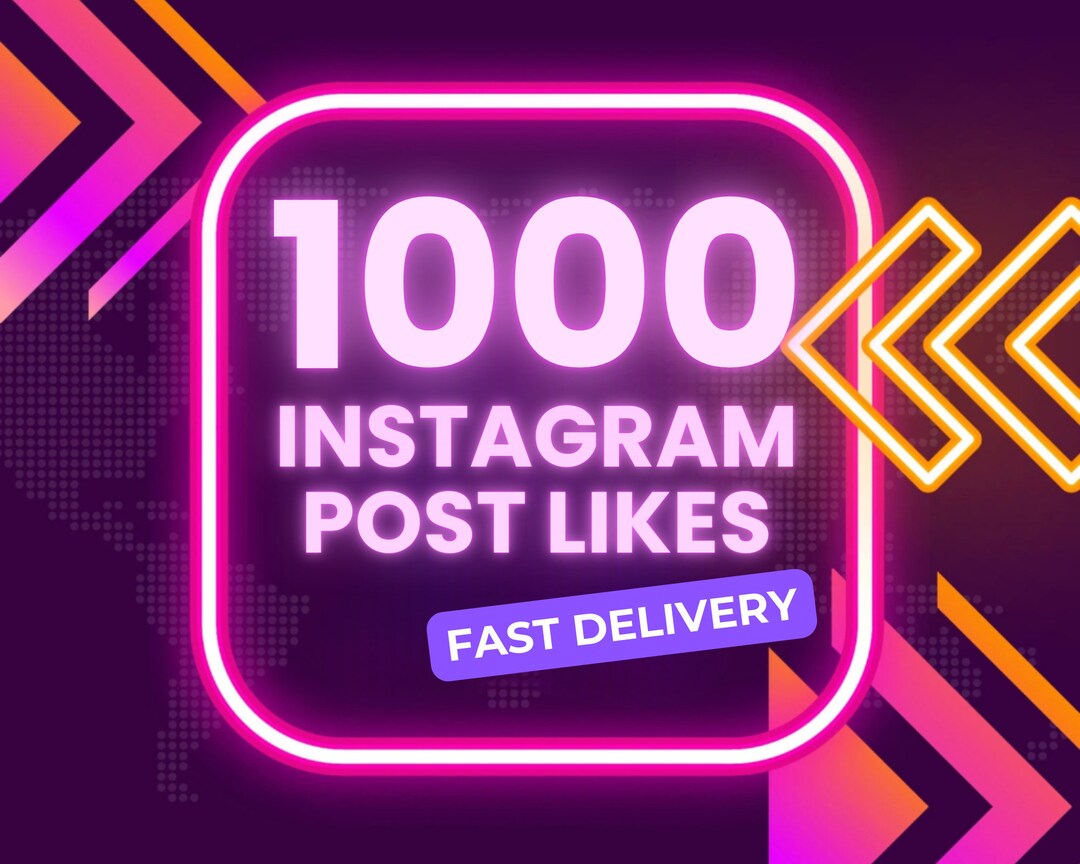 1000 Instagram Post Likes - Etsy