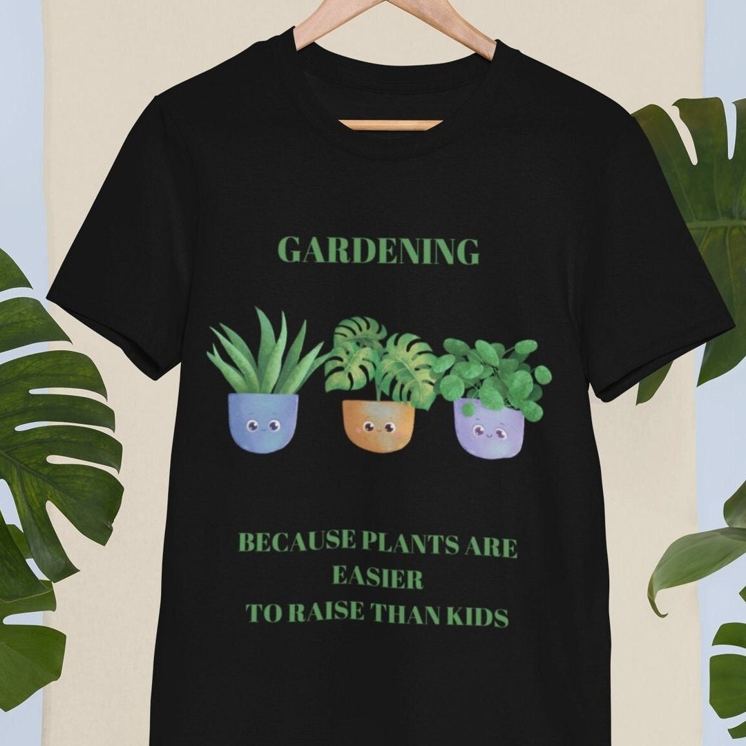 Plant Shirt, Cute Succulent T-shirt, Cactus Graphic Tees, Floral Shirt, Gardening Shirt ...