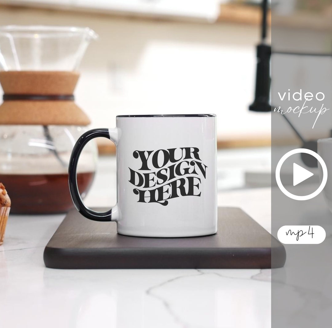 Mug Mockup Video, Two Tone Mug Mockup 11oz, Video Mug Mock Up, Accent ... Mug Mockup Video, Two Tone Mug Mockup 11oz, Video Mug Mock Up, Accent ...