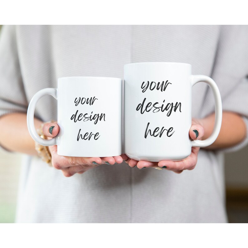 15 Oz Mug Mockup 11 Oz Coffee Cup Mock Up Mug Size Mock Up - Etsy