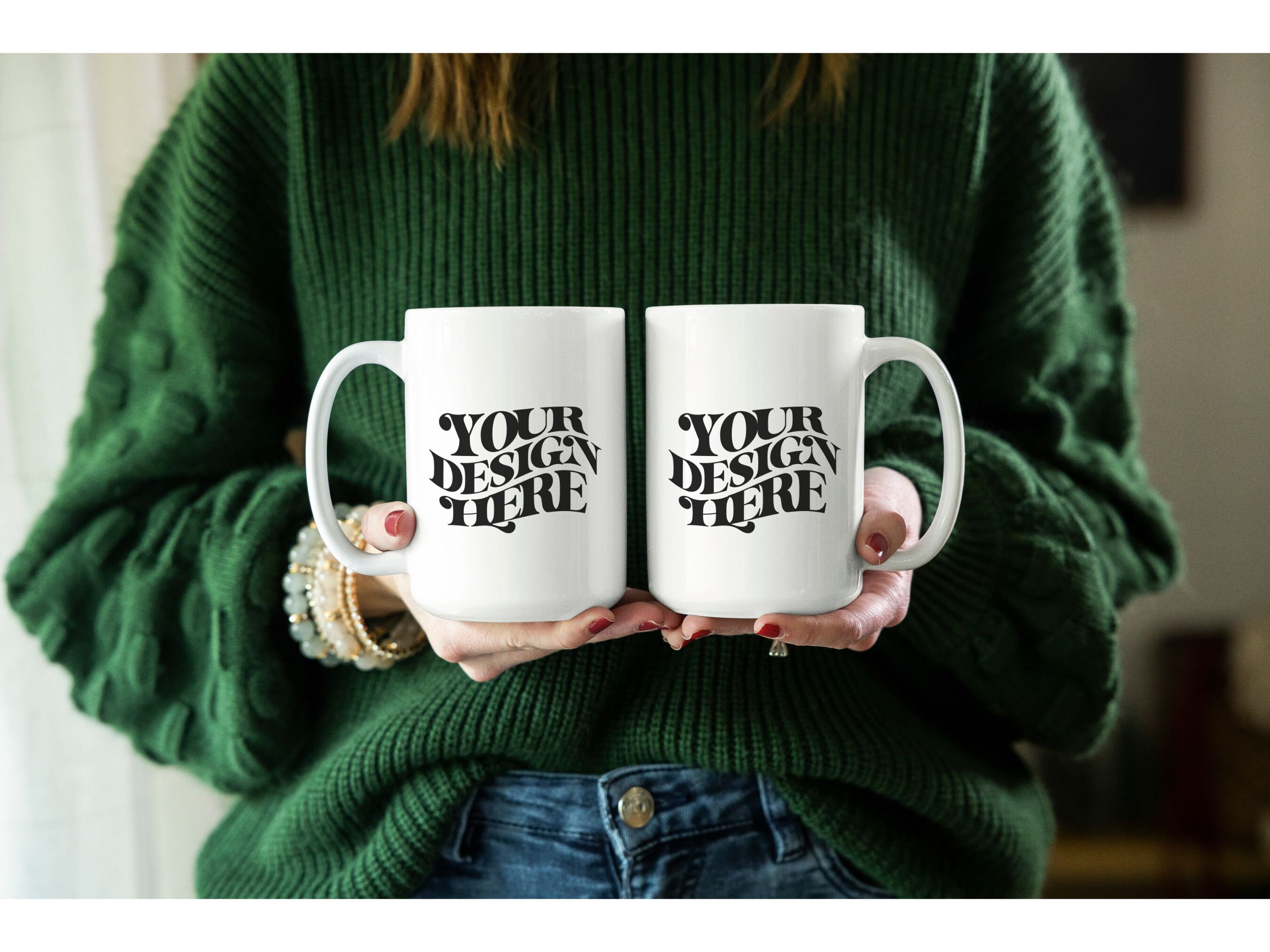 Mug Mockup 15 Oz Mug Mockup Christmas Mug Mockup Coffee Cup Etsy