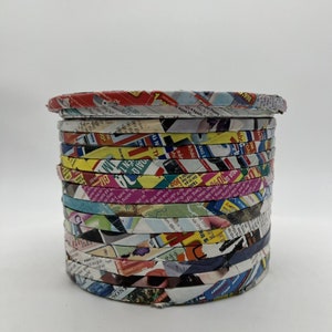 Recycled Magazine Coasters - Etsy