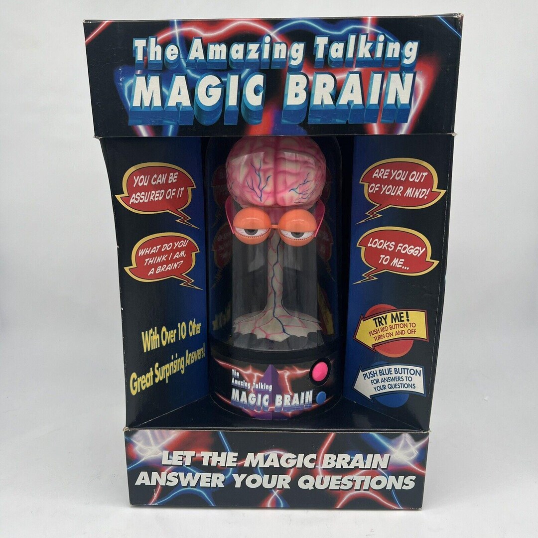 Regency Toys Animated Amazing Talking Magic Electronic Psychic Brain ...
