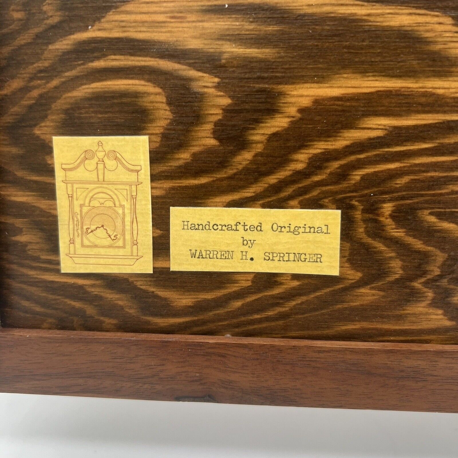 Vintage Warren Springer Rose Inlaid Wood Tray American 20th Century - Etsy
