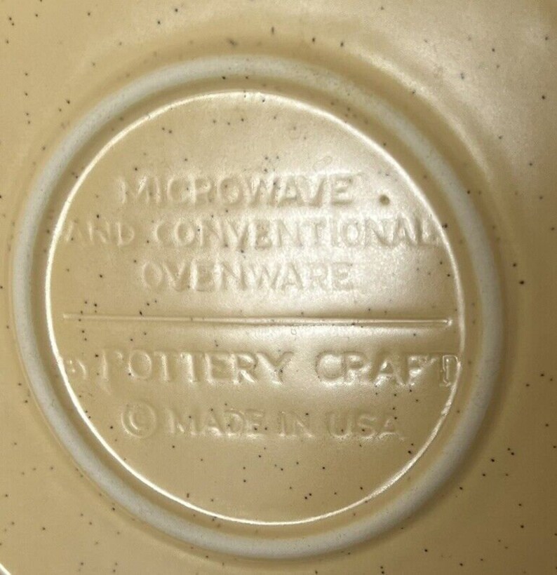 Vintage Treasure Craft Pottery 1970s Butterfly 11 Round Baking Dish - Etsy