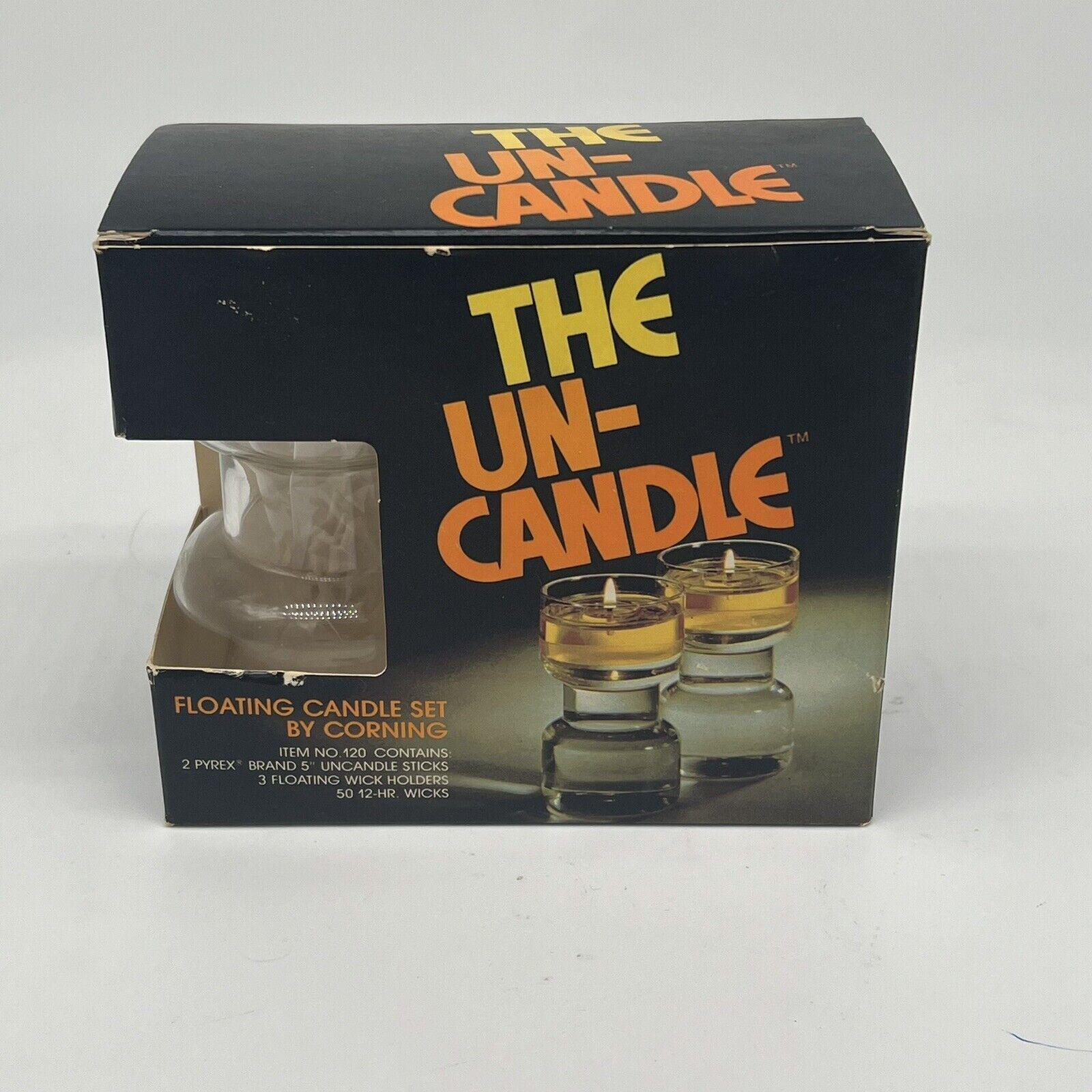 Vintage 1970s the Un-candle Floating Candle Set by Corning New - Etsy