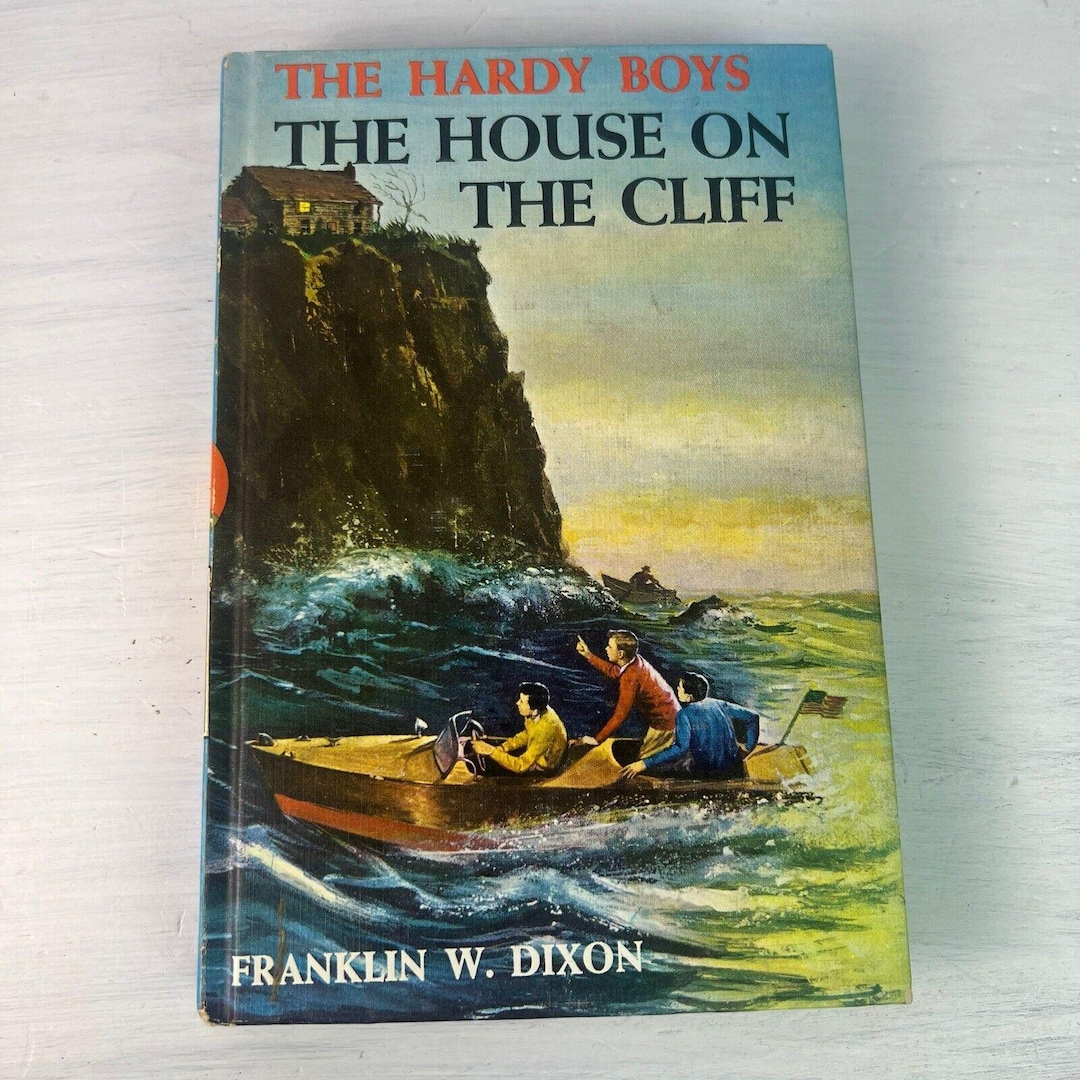 The Hardy Boys #2 the House on the Cliff Hardcover 1959 - Etsy
