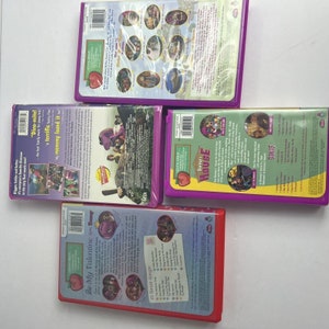 Bundle of 4 Vintage BARNEY VHS Tapes - Etsy