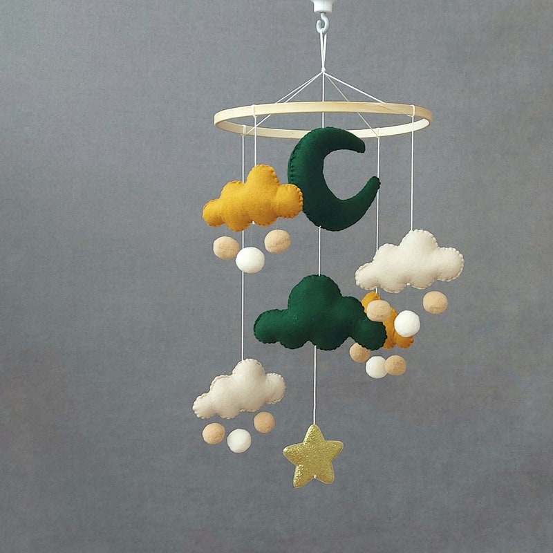 Rain Cloud Mobile - Etsy