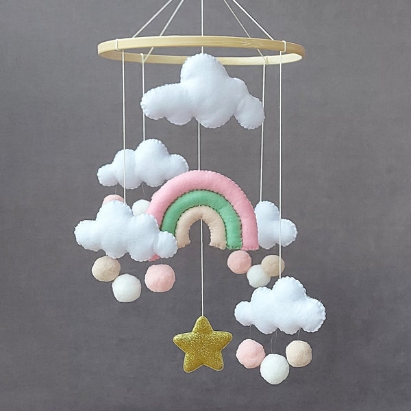 Rain Cloud Mobile - Etsy