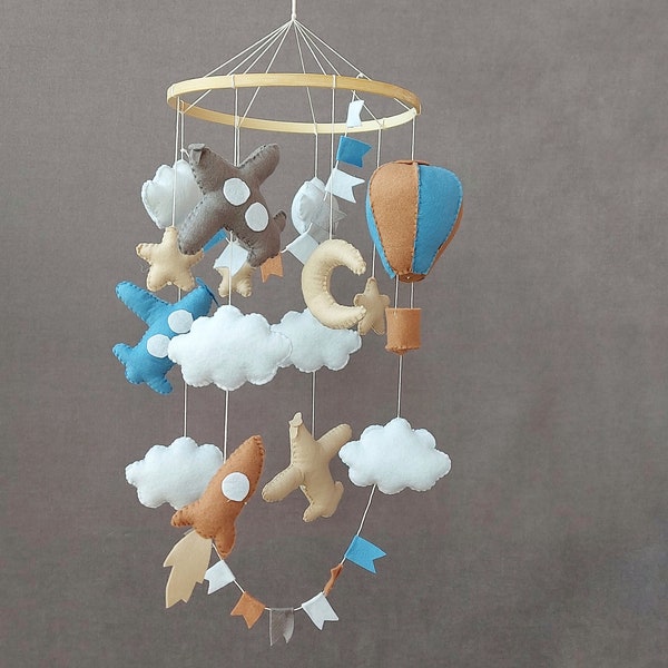 Hot Air Balloon Mobile - Etsy