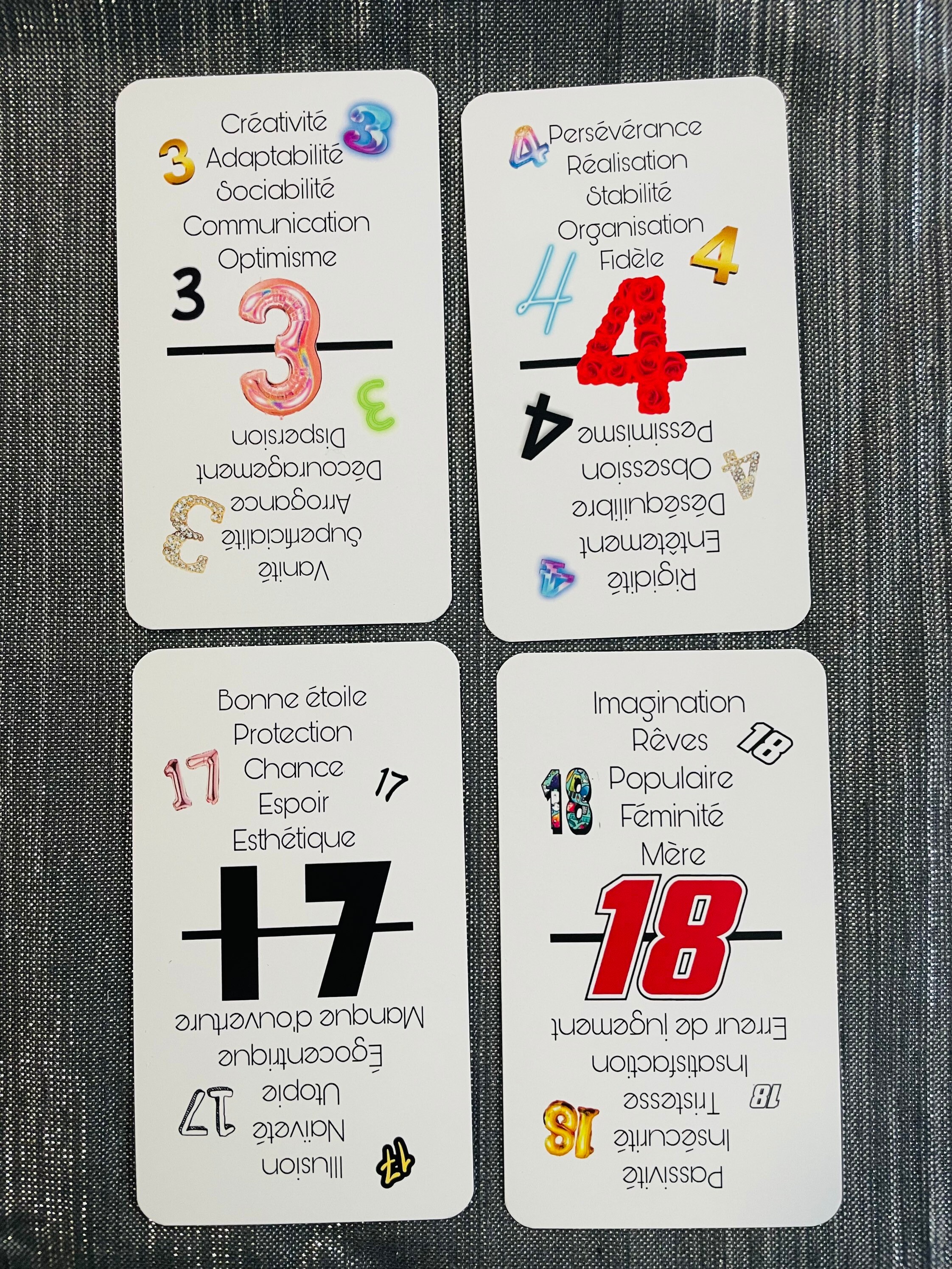 Oracle Numero-lau-gie Oracle Oracle Deck Numerology Oracle - Etsy