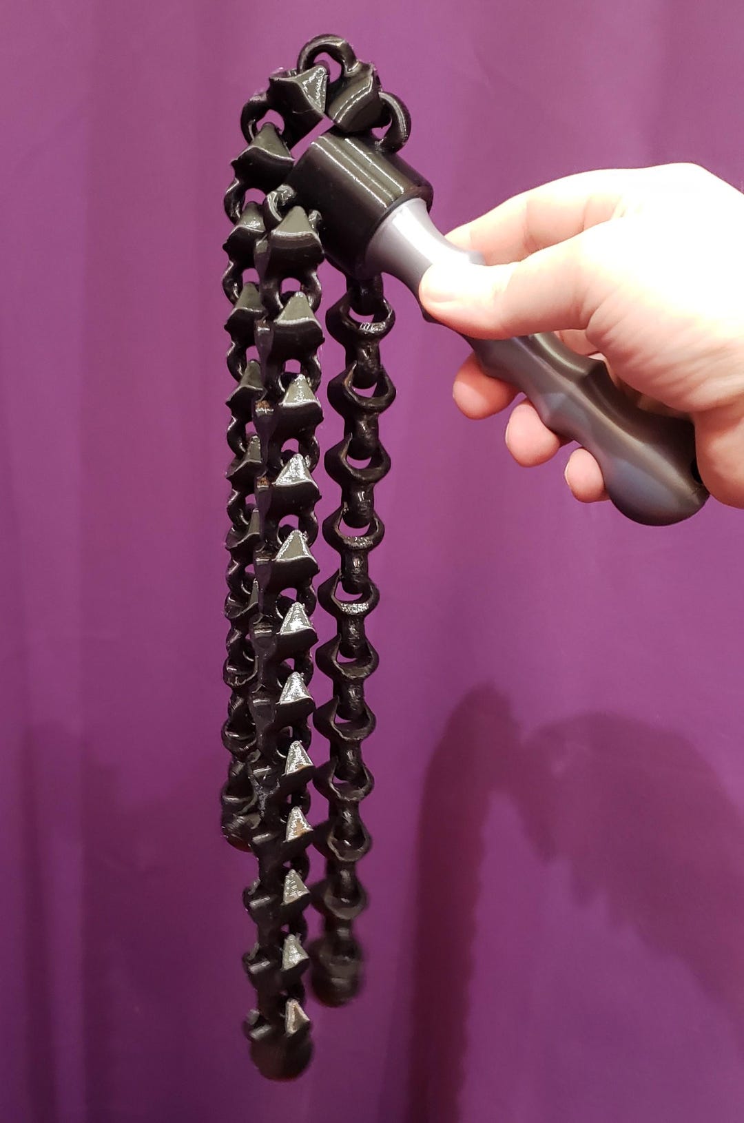 BDSM Flogger Head, Large - Fully 3D Printed Spanking Kink Impact ...