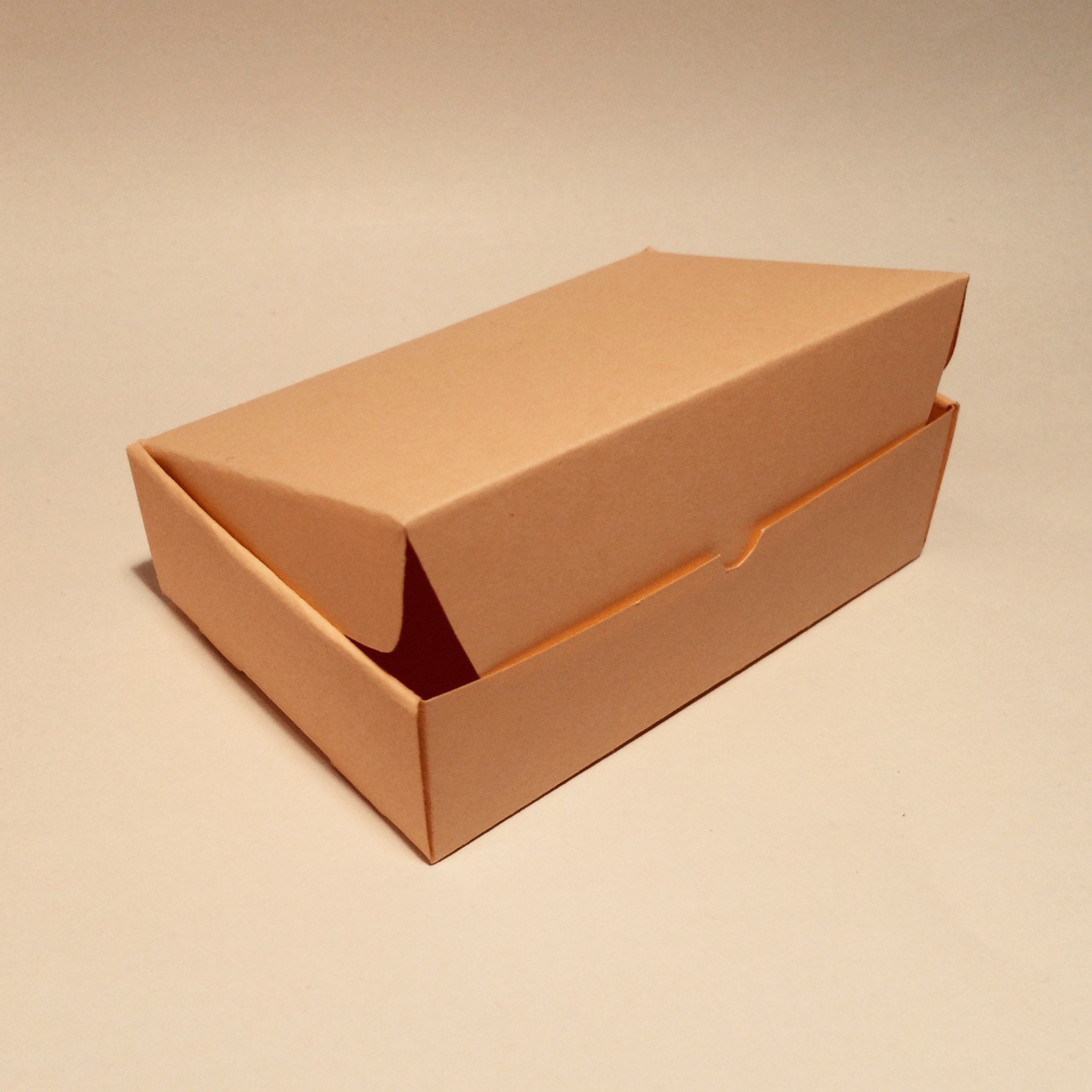 Rectangle box template rectangular box shoes box shipping | Etsy