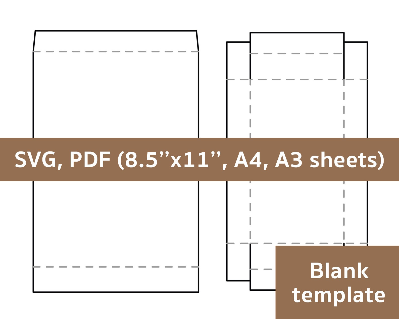 Matchbox template match box template matchbox svg match box | Etsy