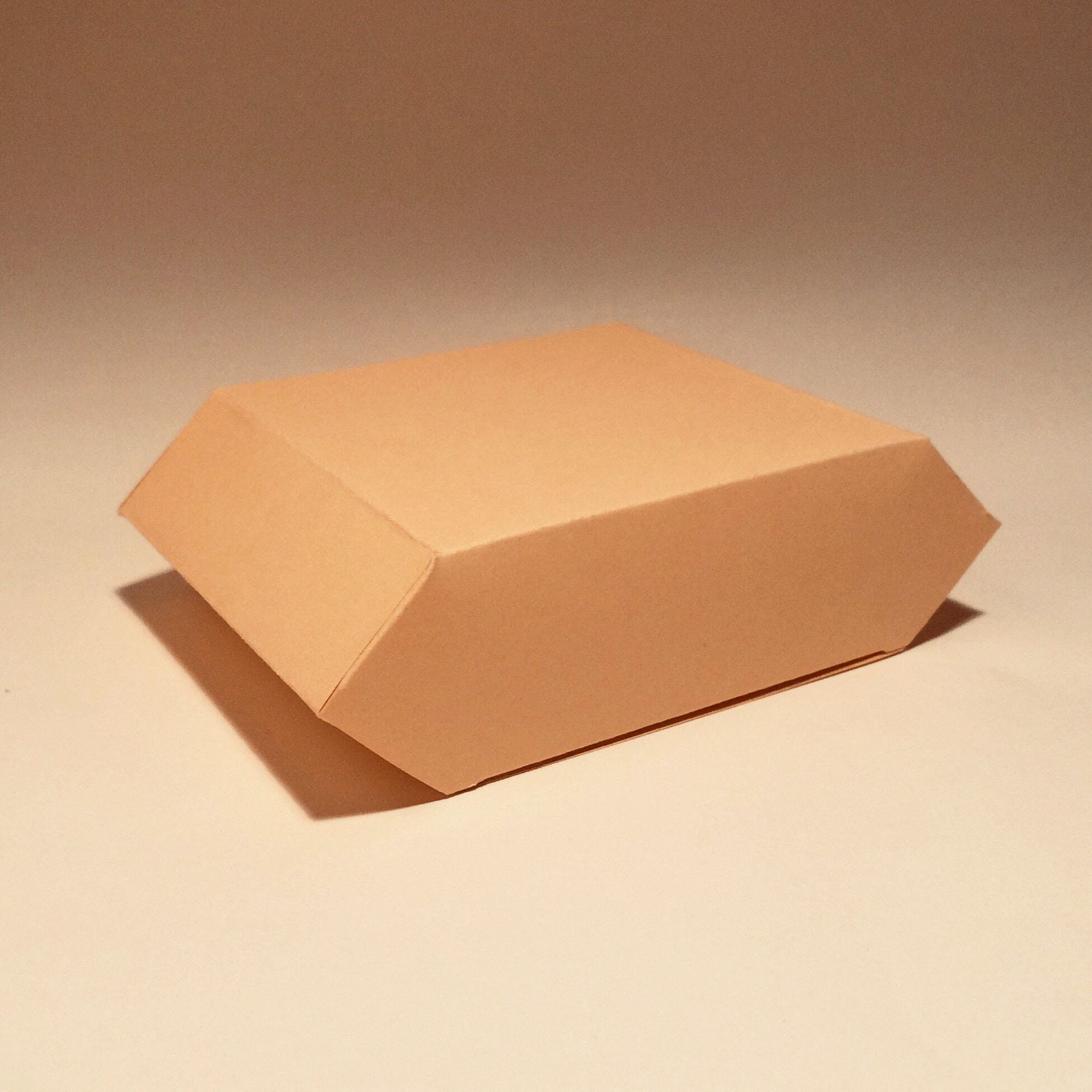 Flat gift box template flat box template flat box svg flat | Etsy