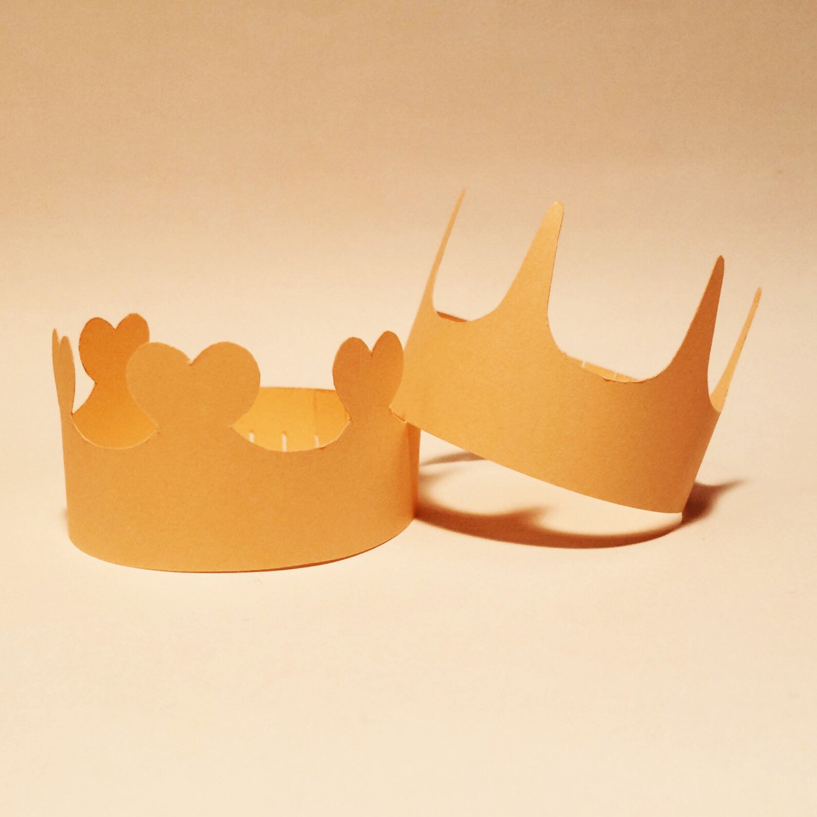 Paper Crown Template Party Crown Printable Crown Birthday Etsy