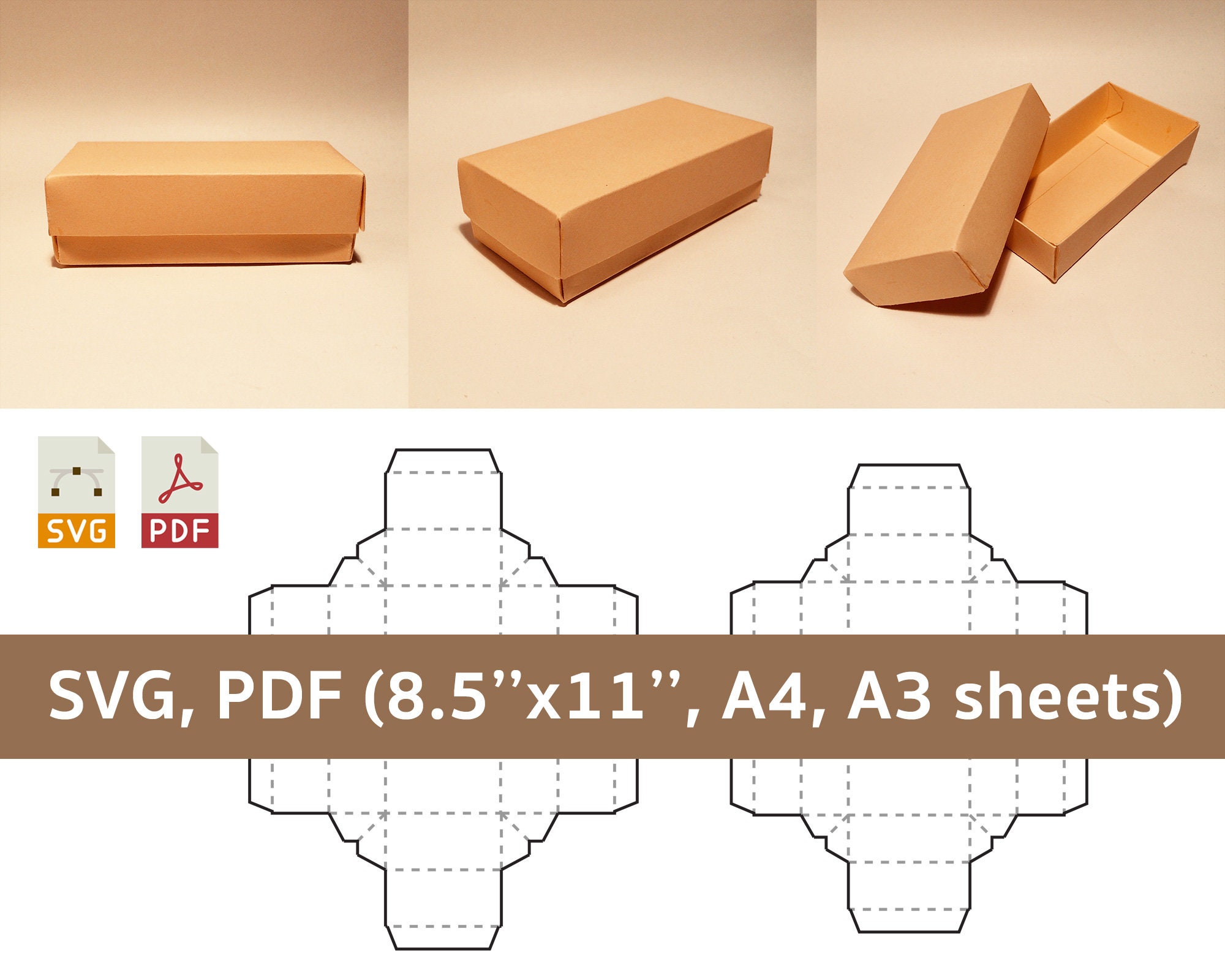 Shoe Box Template Free Download