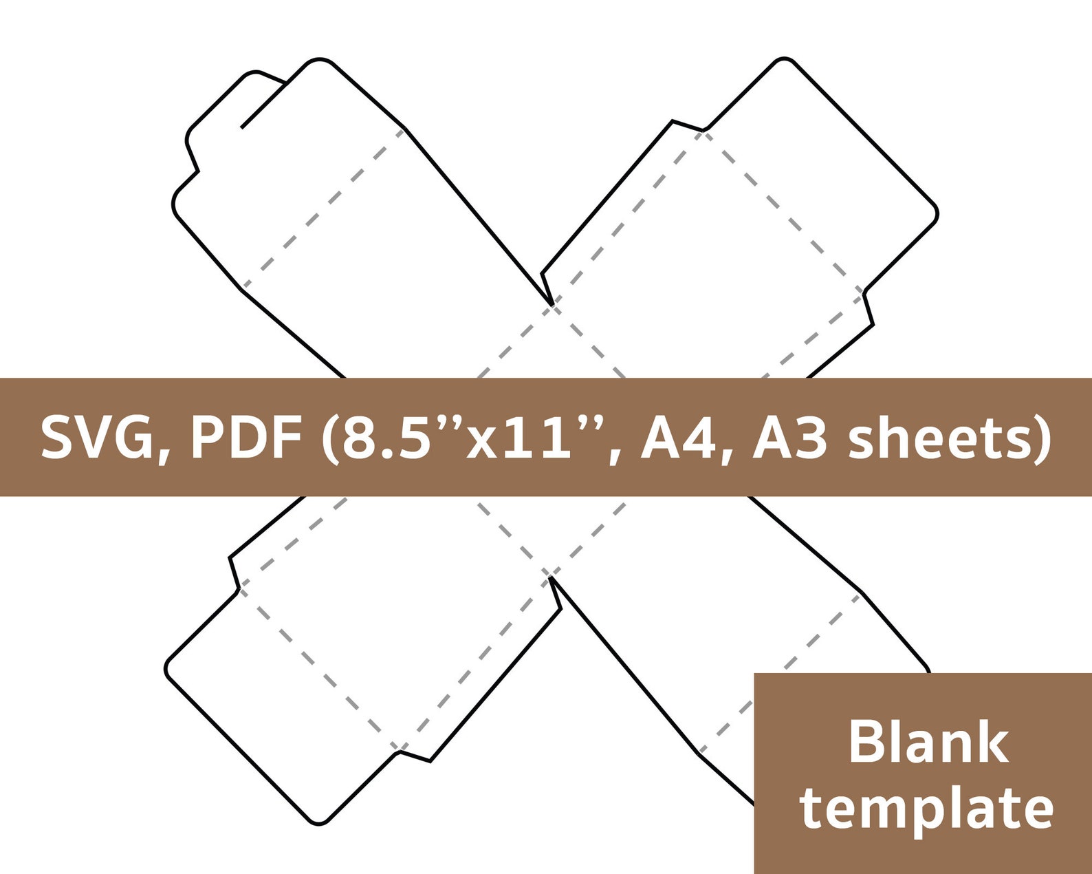 Noodle box template rice box template chinese food box | Etsy