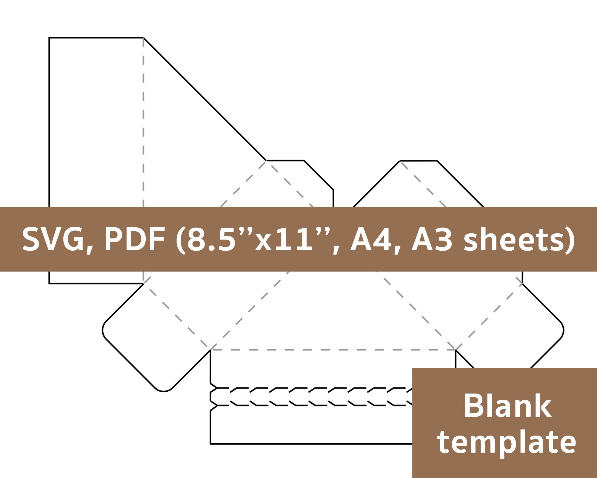 Sandwich Box Template Sandwich Container Food Box Food | Etsy