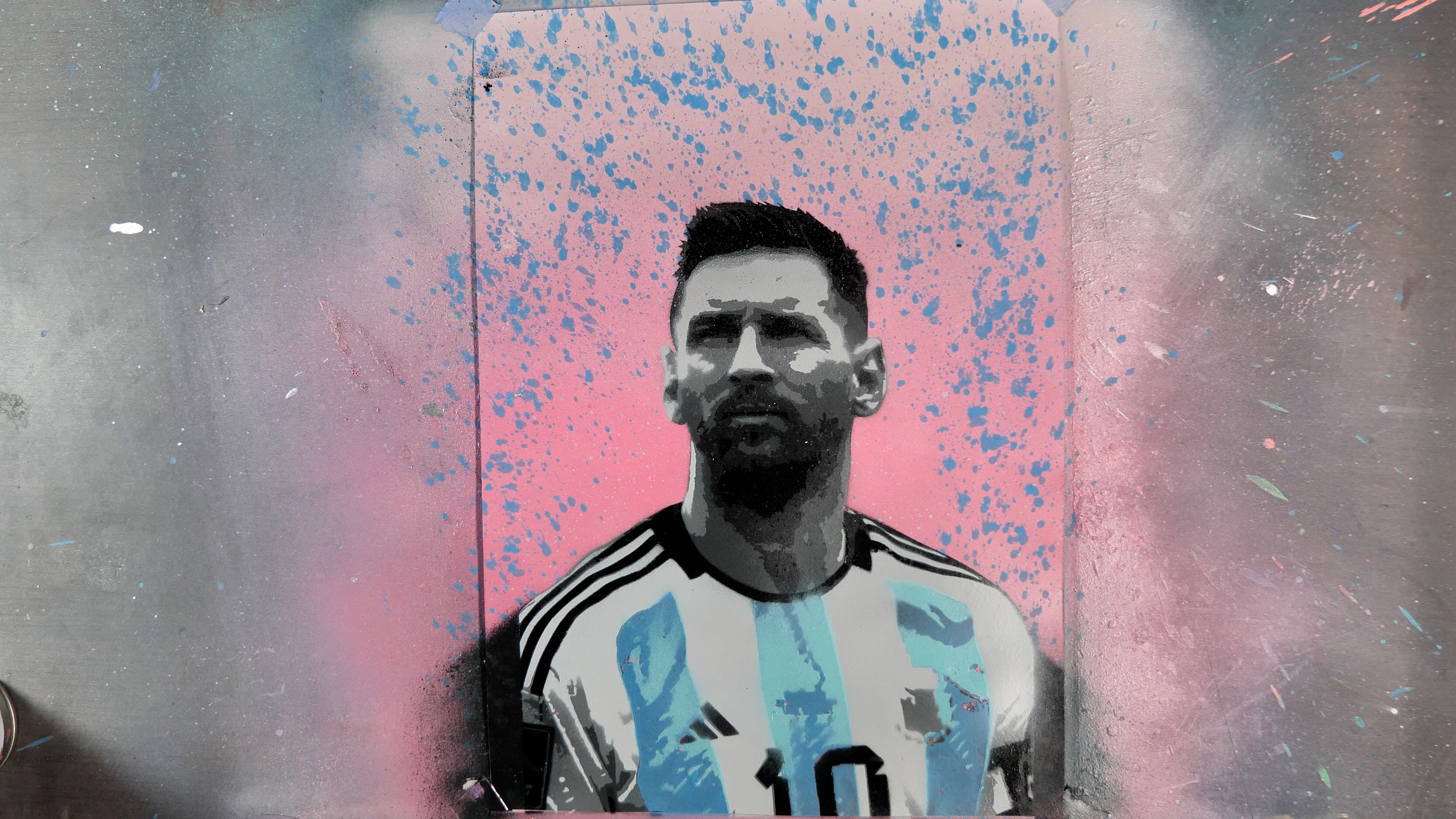 Lionel Messi 7 Layer Stencil - Etsy