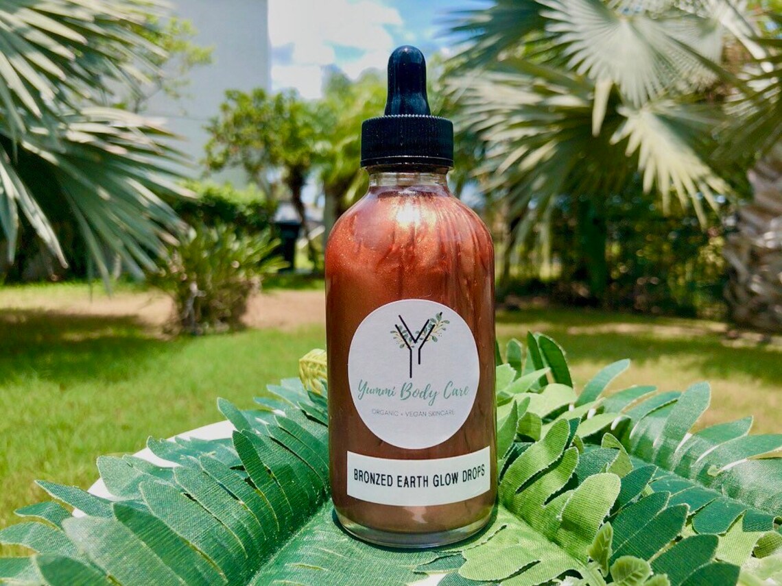 Tropical Scented Glow Drops | Summer Body Oil | Shimmer Body Oil ...