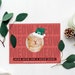 Christmas Card, Meow Christmas Card, Cat Card, Digital Card Gift ...