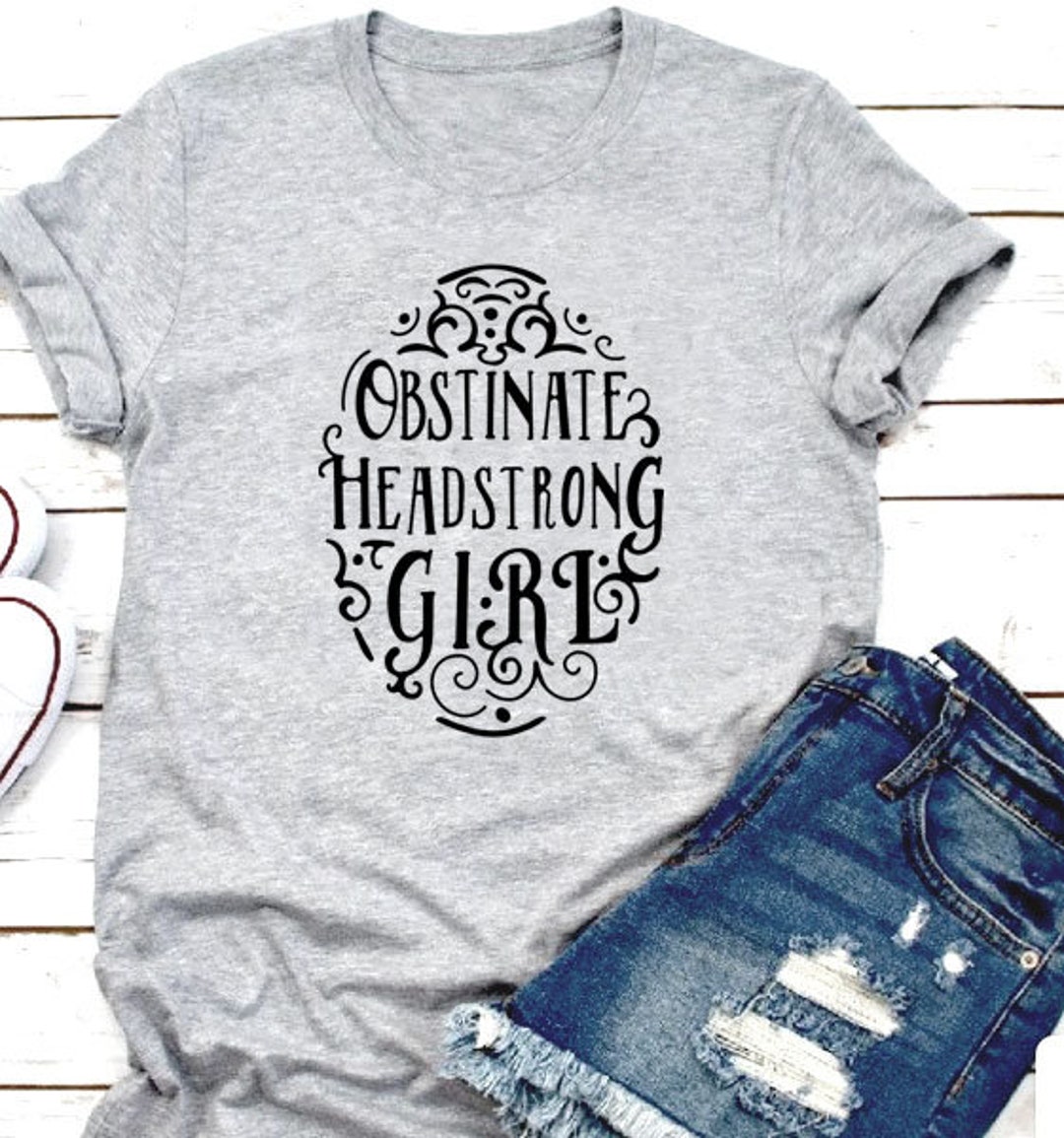 Obstinate Headstrong Girl, Clip Art SVG, PNG, Dxf Cutting Digital File ...