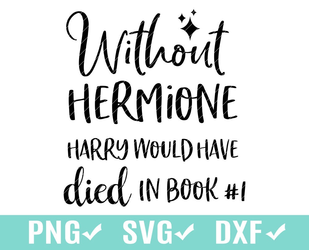 Hermione SVG Clip Art SVG PNG Dxf Cutting Digital File - Etsy UK