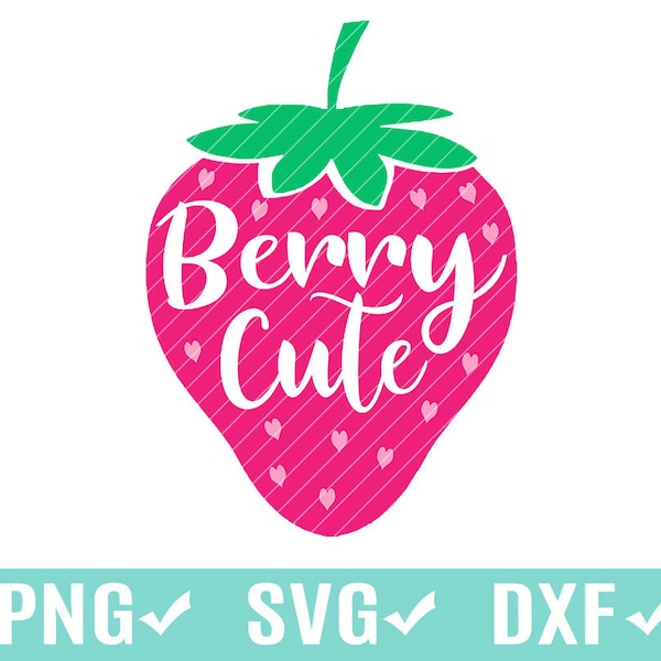 Berry Cute Svg - Etsy