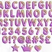 Pink Rainbow Balloon Alphabet Clip Art, Rainbow Balloon Letters, Foil ...