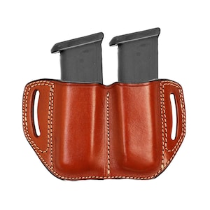 Leather Magazine Pouch Double Stack 9mm - Etsy