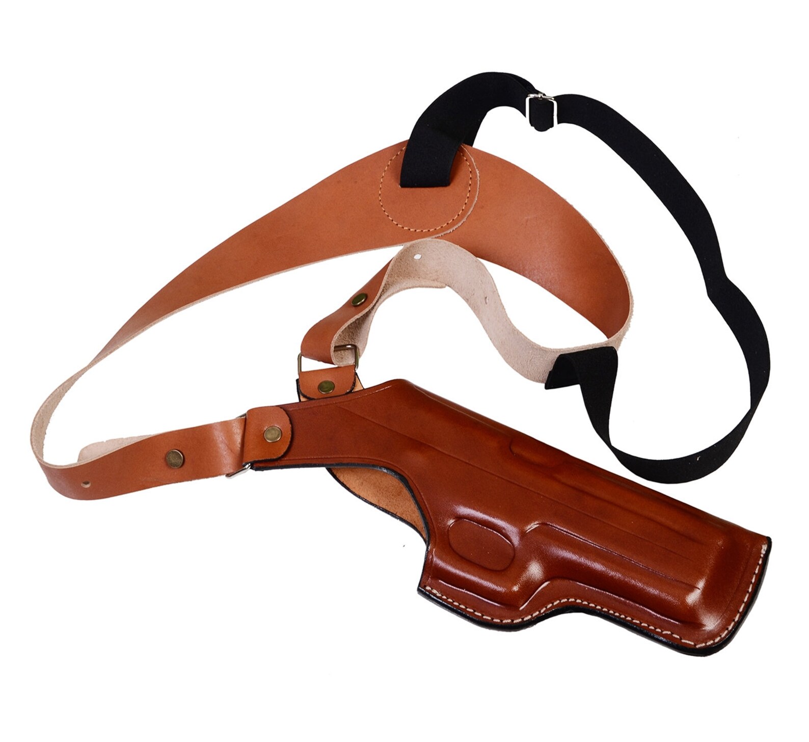 Colt 1911 Leather Shoulder Holster Double Magazine Genuine - Etsy