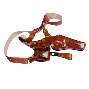 Leather Shoulder Holster Fits Colt King Cobra, Python .357 Magnum ...