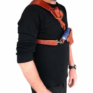 Leather Chest Holster Fits Colt King Cobra Python .357 Magnum - Etsy