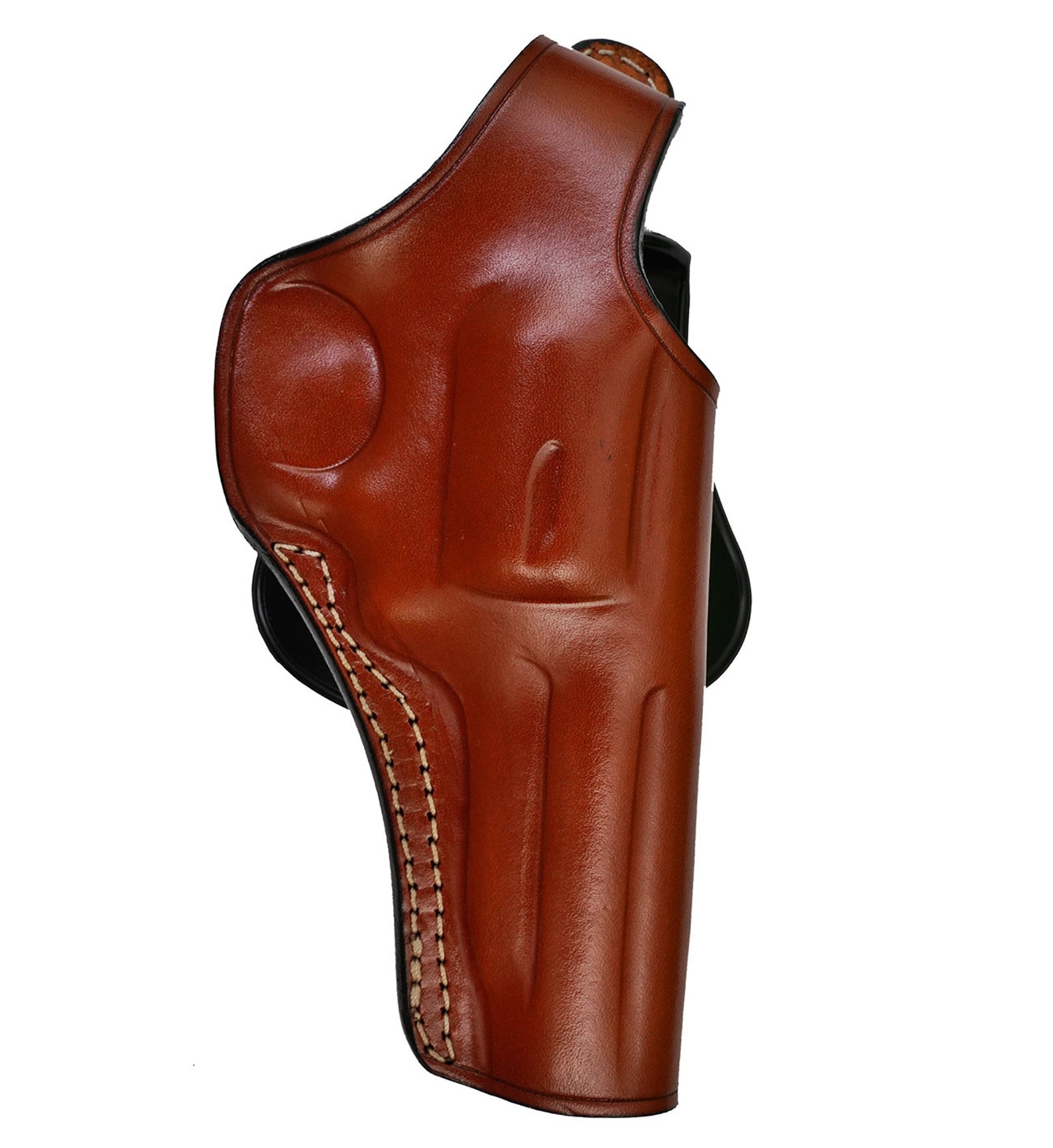 Colt Python 357 Magnum Paddle Leather Holster Brown or - Etsy