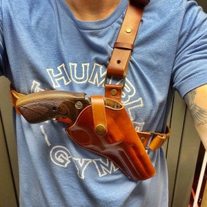 Leather Chest Holster Fits Colt King Cobra Python .357 Magnum - Etsy