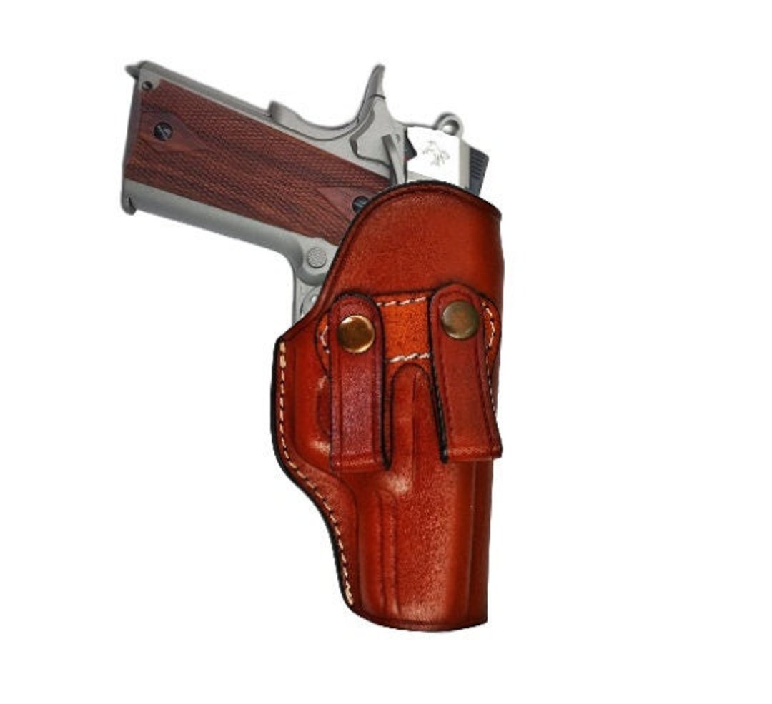 Leather IWB Holster Fits CZ 75B, 75D, SP01, P01, P07, P10S, Shadow 2 ...