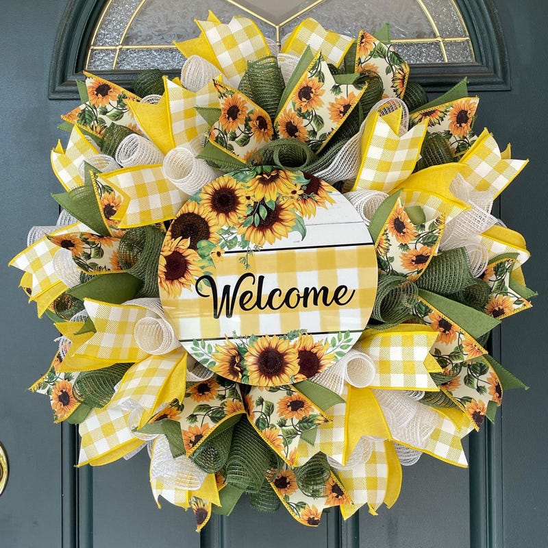 Burlap Welcome Sign - Etsy