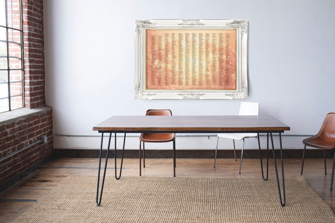 The Complete Book of Proverbs (ESV) - Large Premium Poster (24x36") - Etsy