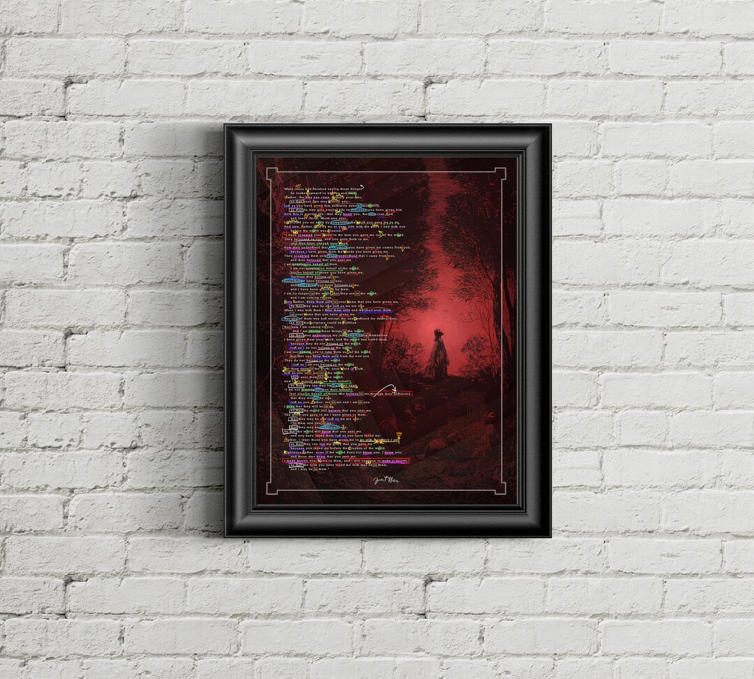 Jesus' High Priestly Prayer | John Chapter 17 | (IBS) Inductive Bible ...