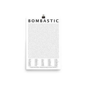 Zany-crazy-fun-weird English Vocabulary Words *bombastic* Giant Word ...