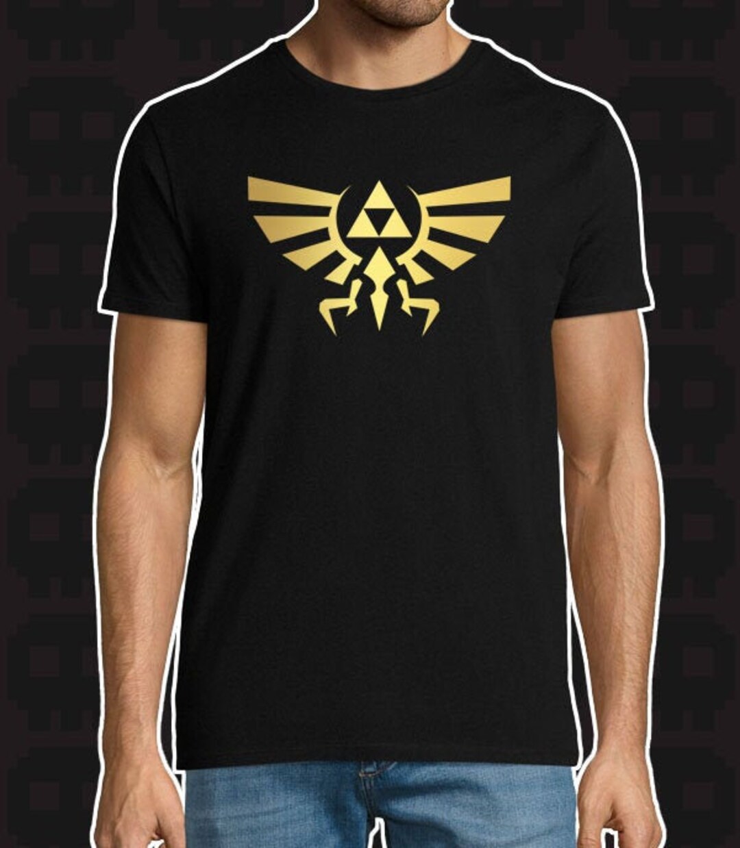 The Legend of Zelda Hyrule Logo Mens Size Small - XXL T-shirt - Etsy