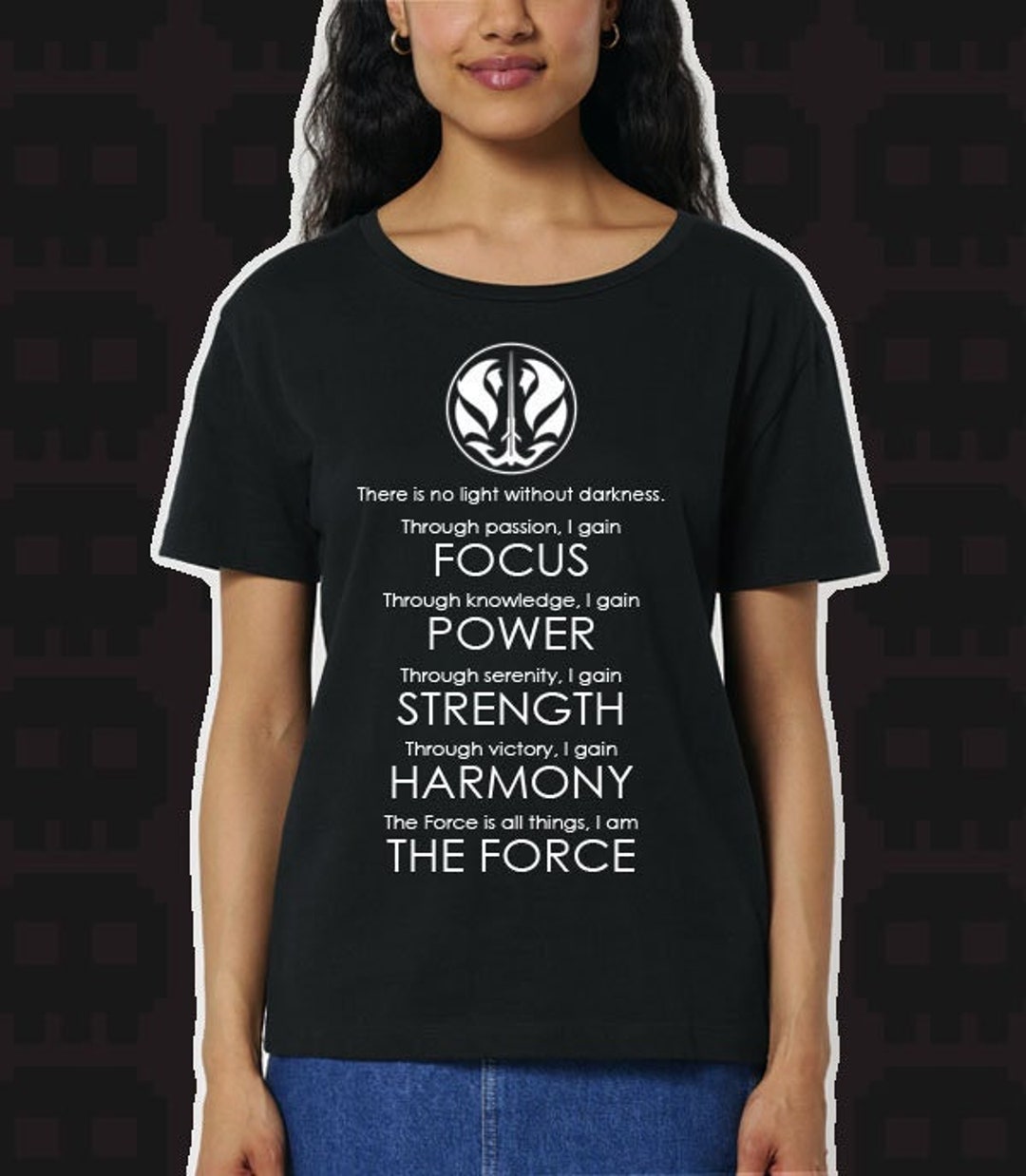 Grey Jedi Code - Star Wars - Order of Revan - Womens Fit T-shirt - Etsy